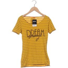 BOSS Orange Damen T-Shirt, gelb, Gr. 36