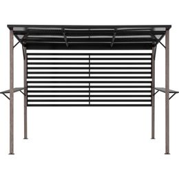 Aluminium/Stahl Whirlpool Pergola denali in Anthrazit - 252cm x 282cm