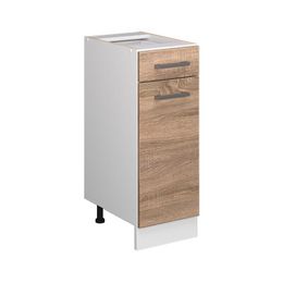 Küchenunterschrank R-Line, Sonoma, 30 cm ohne Arbeitsplatte VICCO