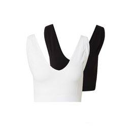 ABOUT YOU Top 'Greta' female Black, White size XS/S