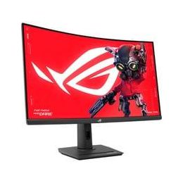 ASUS ROG Strix XG32WCMS, Gaming-Monitor 80 cm (32 Zoll), schwarz, WQHD, VA, USB-C, Curved, 280Hz Panel