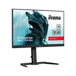 iiyama G-Master GB2770HSU-B6 Red Eagle, Gaming-Monitor 68.6 cm (27 Zoll), schwarz (matt), FullHD, Fast IPS, Ergonomischer, h&ouml;henverstellbarer Standfu&szlig;, 180Hz Panel
