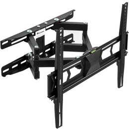 TecTake® TV Wandhalterung, für 26 - 75 Zoll (66 - 191 cm), ausziehbar, bis 60 kg