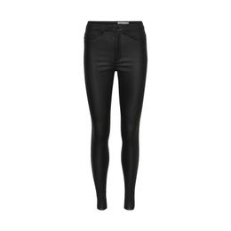 Noisy may Slim-Fit Jeans 'Callie' Black, Unifarben, Schwarz - Gr. XS x 32