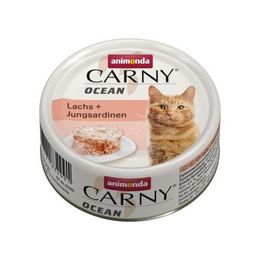 animonda Carny Ocean Lachs & Jungsardinen 12 x 80g Dose Katzenfutter