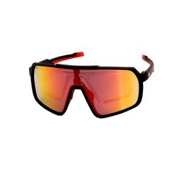 F 2 Sonnenbrille F2 rot (schwarz, rot) Damen Brillen Accessoires mit Monoscheiben
