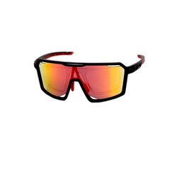 F 2 Sonnenbrille F2 rot (schwarz, rot) Damen Brillen Accessoires mit Vollrand