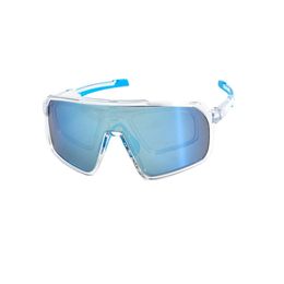 F 2 Sonnenbrille F2 blau (transparent, hellblau) Damen Brillen Accessoires mit Monoscheiben