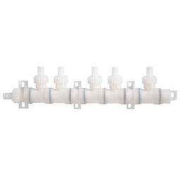 Comet X-FIX Wasserversorgungssystem - Verteilerblock 5fach mit Muttern