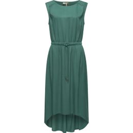 Sommerkleid Ragwear "Sirocco" Gr. L (40), Normalgrößen, grün Damen Kleider Knielange stylisches Shirtkleid mit Taillenband