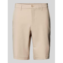 BOSS Green Regular Fit Shorts mit Gürtelschlaufen Modell 'Commuter'