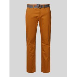 McNeal Slim Fit Chino mit Gürtel