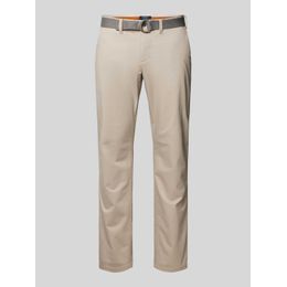 McNeal Slim Fit Chino mit Gürtel