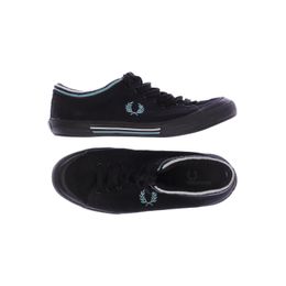 Fred Perry Herren Sneakers, schwarz, Gr. 42