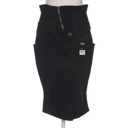 Jean Paul Gaultier Damen Rock, schwarz, Gr. 44