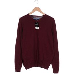 BASEFIELD Herren Pullover, bordeaux, Gr. 48