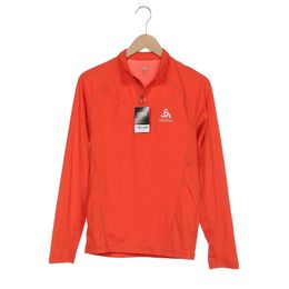 Odlo Herren Langarmshirt, orange, Gr. 46