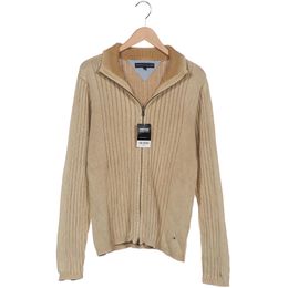 Tommy Hilfiger Herren Strickjacke, beige, Gr. 54