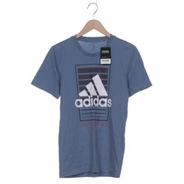 Adidas Herren T-Shirt, blau, Gr. 44