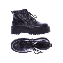 Pull&Bear Pull & Bear Damen Stiefelette, schwarz, Gr. 37