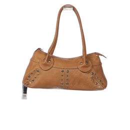 Coccinelle Damen Handtasche, beige, Gr.