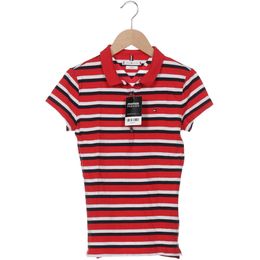 Tommy Hilfiger Damen Poloshirt, rot, Gr. 36