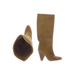 Zara Damen Stiefel, gelb, Gr. 36