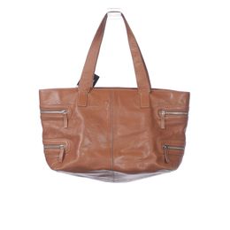 Abro Damen Handtasche, braun, Gr.