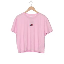 Tommy Jeans Damen T-Shirt, pink, Gr. 44