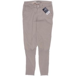 European Culture Damen Stoffhose, beige, Gr. 28