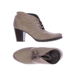 Tamaris Damen Stiefelette, beige, Gr. 37