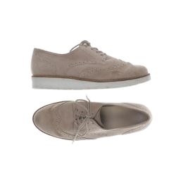 La Shoe Damen Halbschuh, beige, Gr. 6