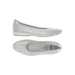 Jana Damen Ballerinas, grau, Gr. 37