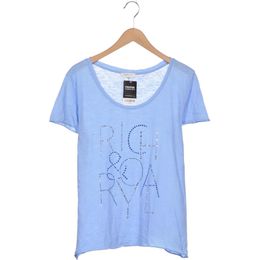 Rich & Royal Rich & Royal Damen T-Shirt, hellblau, Gr. 44