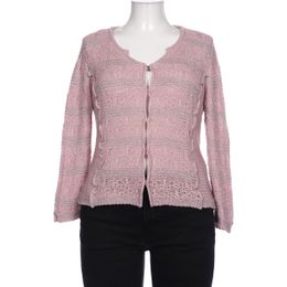 Biba Damen Strickjacke, pink, Gr. 42