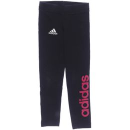 Adidas Damen Stoffhose, schwarz, Gr. 116