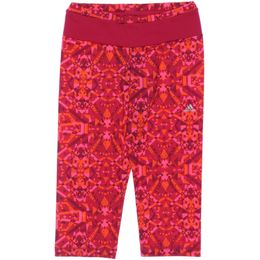 Adidas Damen Stoffhose, rot, Gr. 164