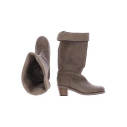 Shabbies Amsterdam Damen Stiefel, grau, Gr. 39