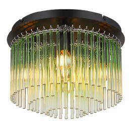 Globo Gorley Deckenleuchte Chrom, Schwarz, 5-flammig