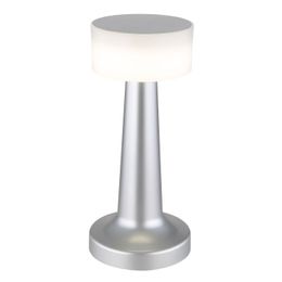 Globo Angelika Tischleuchte LED Nickel-Matt, 1-flammig