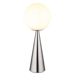 Globo Pinapl Tischleuchte Nickel-Matt, 1-flammig
