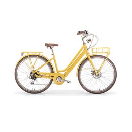 MBM Elektro-Citybike LA RUE 2.0, matt mustard