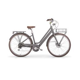 MBM Elektro-Citybike LA RUE 2.0, matt gray