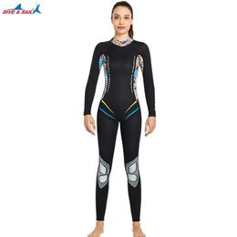 91341324ma8paed50e Dive&sail Neoprenanzug Für Damen, 3 Mm, Einteilig, Verdickt, Warm, Nasses Kleidungsstück, Langärmelig, Kältebeständig, Surfen, Schnorcheln Und Badeanz