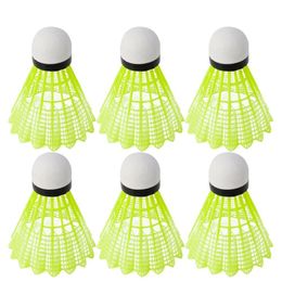Yaoinyou36 Badminton-Trainingsbälle Aus Kunststoff Und Nylon, Stabil, Neue Badminton-Federbälle