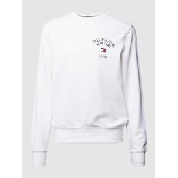 Tommy Hilfiger Sweatshirt mit Label-Stitching