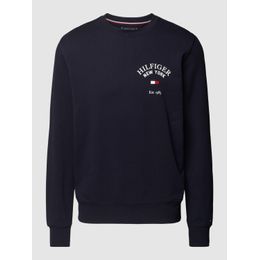 Tommy Hilfiger Sweatshirt mit Label-Stitching