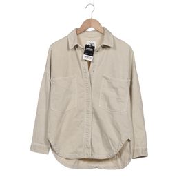 Zara Damen Jacke, beige, Gr. 32