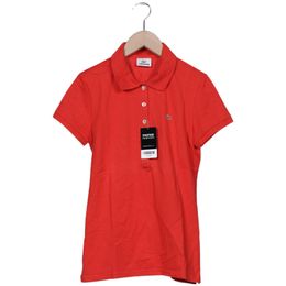 Lacoste Damen Poloshirt, rot, Gr. 42