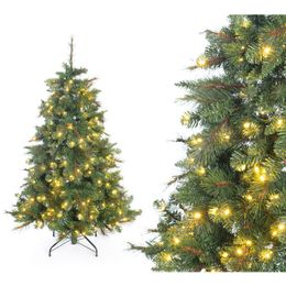 Evergreen Künstlicher Weihnachtsbaum Mesa Fichte LED Grün